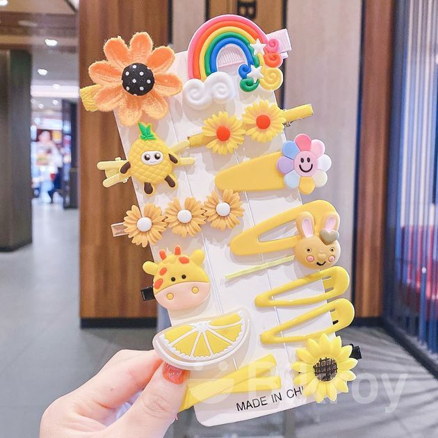 14pcs Baby Hair Clip Set | Bikroy