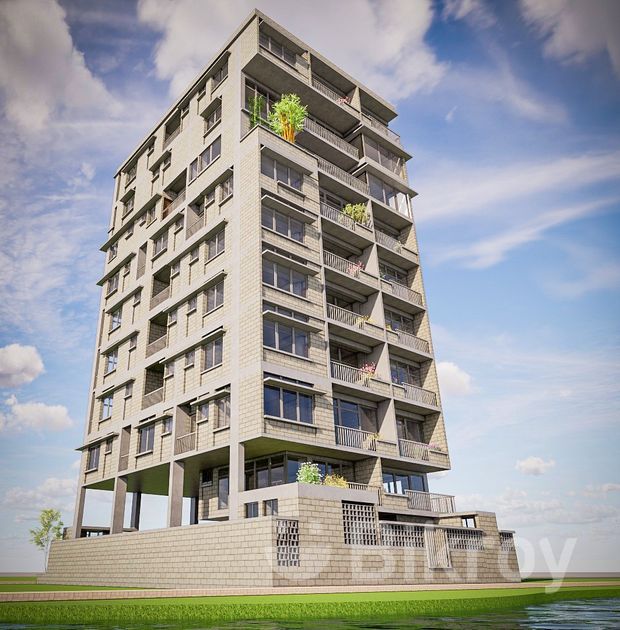 2850 Sft Lake View Two Side Open Flat For Sale at Jolshiri Abashon | Bikroy