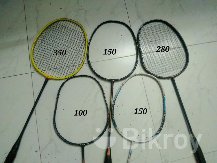5 Badminton Rackets For Sell for Sale in Uttara | Bikroy