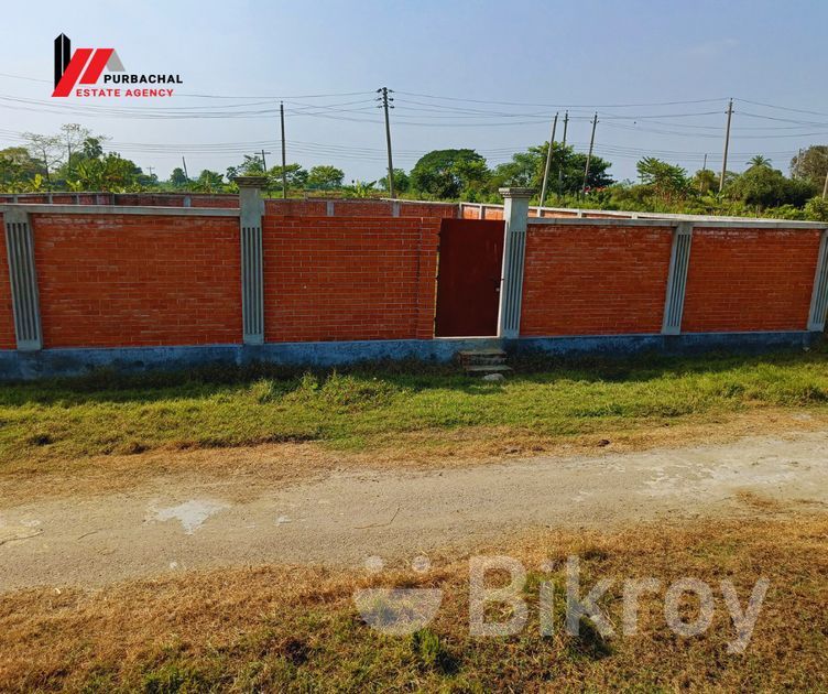 7.5 Katha lake view plot Sector# 20, Road# 404. - Purbachal | Bikroy