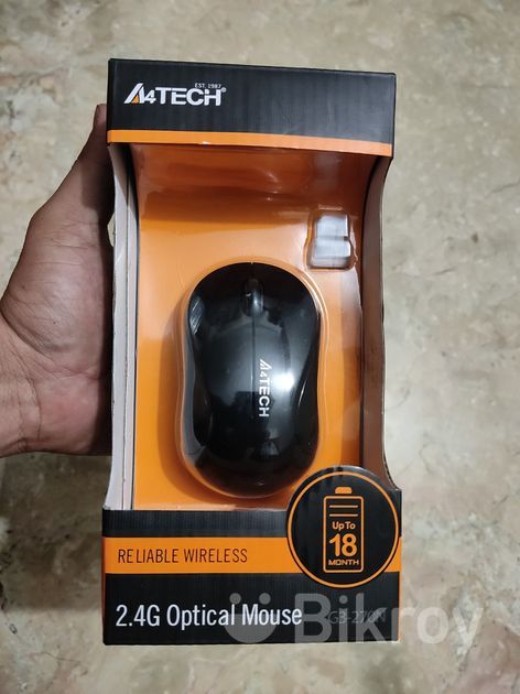 A4Tech G3-300N Black V-Track Wireless Mouse for Sale in Uttara | Bikroy