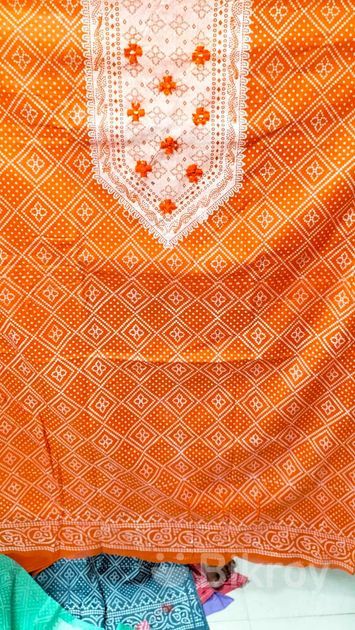 আড়ী কাজের সুতি 3 পিস | Bikroy