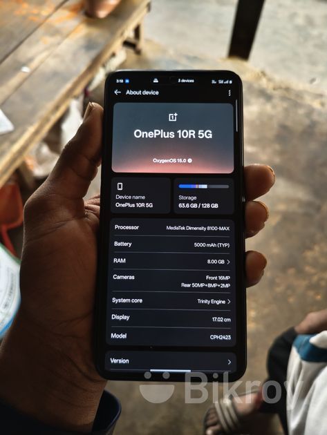 OnePlus 10R 128 (Used) for Sale in Kamrangirchar | Bikroy