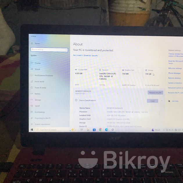 Acer Aspire Es15 for Sale in Chorpara | Bikroy