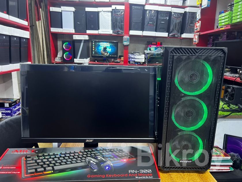 Aj Special-> মনিটর 24"HD LED__256GB SSD PC | 2-TB 4GB RAM কম্পিউটার for Sale in Mirpur | Bikroy