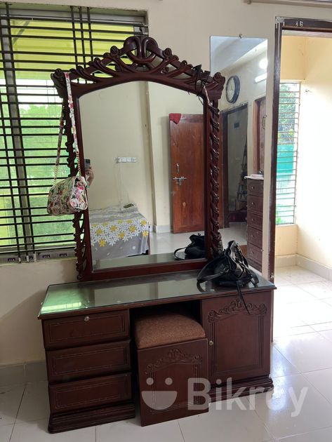 Akhter Furniture Dressing Table for Sale in Mirpur | Bikroy