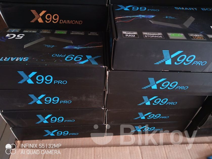 ANDROID BOC X99-PRO 5G 8GB/128GB 4K REAL BOX in Mirpur | Bikroy