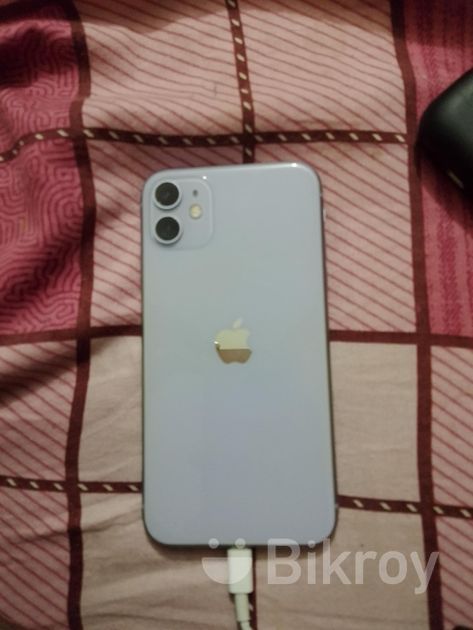 Apple iPhone 11 Blue (Used) for Sale in Badda | Bikroy