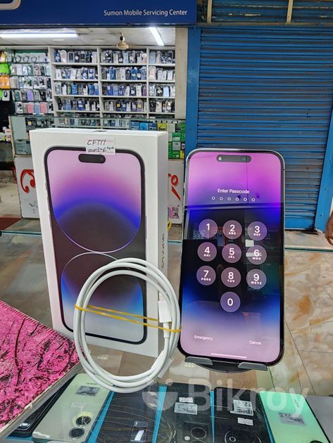 Apple iPhone 14 Pro Max 256 gb full box 91% (Used) for Sale in Gulshan | Bikroy