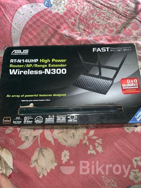 Asus Rt-n14uhp High Power Wifi Router for Sale in Tangail | Bikroy