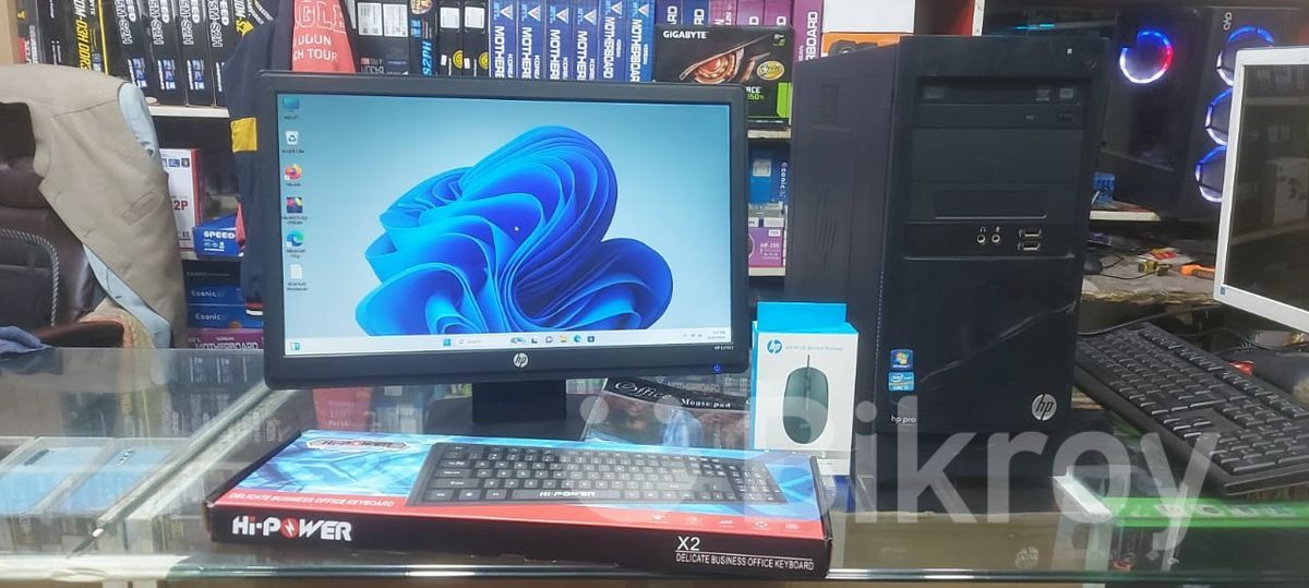 Brand Pc Hp Core I5 Led 19 মনিটর সম্পূর্ণ ফ্রেশ Ram 4gb Hd 500gb for ...