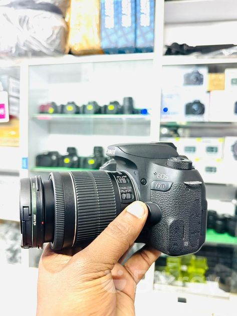 Canon 77d body with 18 55mm stm lens for Sale in Kushtia | Bikroy