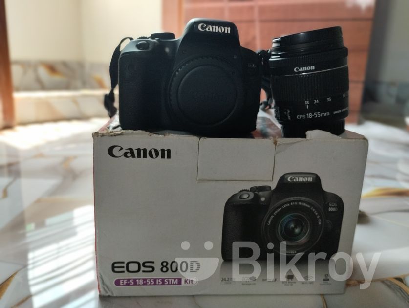 Canon 800d with zoom lens and kit for Sale in Savar | Bikroy