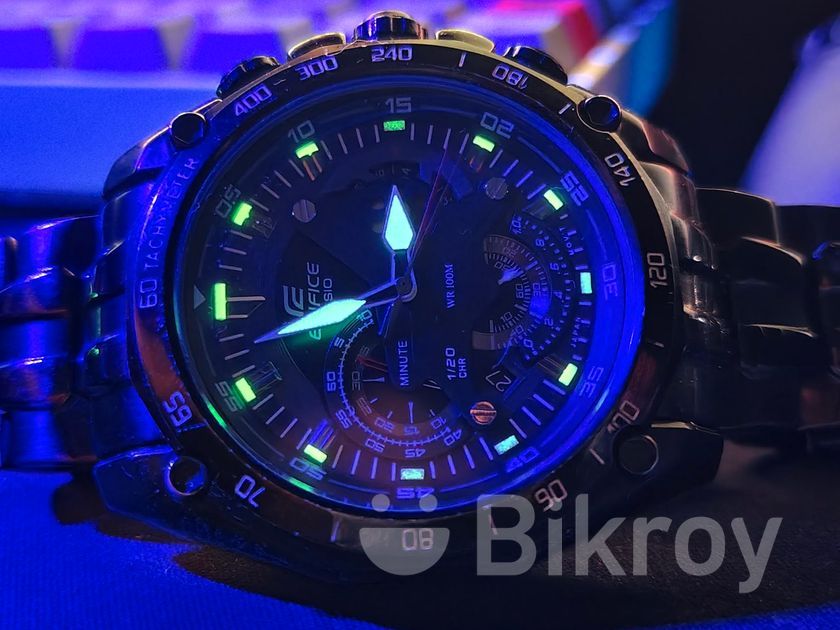 Casio Edifice Chronograph Ef-550d-1avef Watch for Sale in Jhenaidah ...