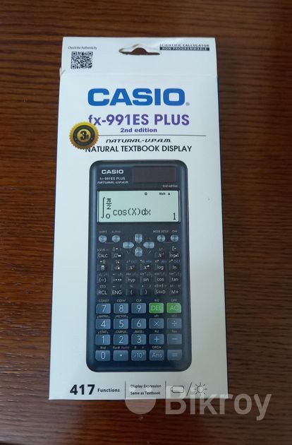 Casio Fx-991 Es Plus Calculator for Sale in Rampura | Bikroy