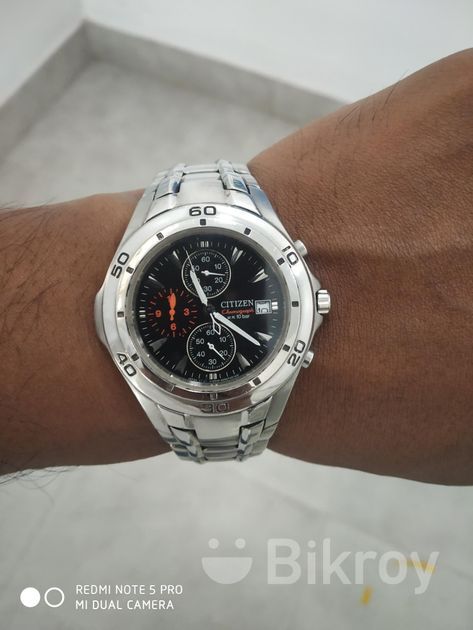 CITIZEN Chrono machine watch 100% JAPAN MADE for Sale in Nasirabad | Bikroy