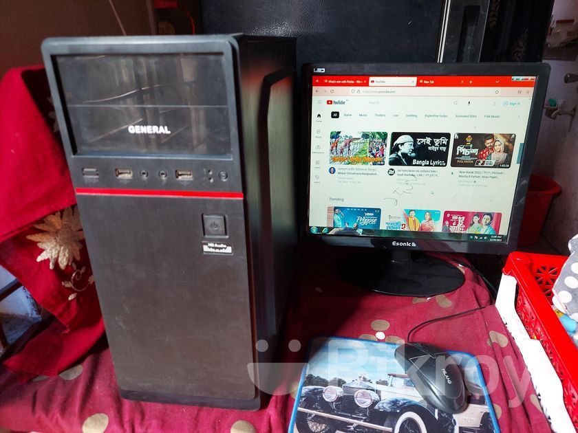 Computer 4GB Ram-500GB-17 inch monitor sell in Narsingdi | Bikroy