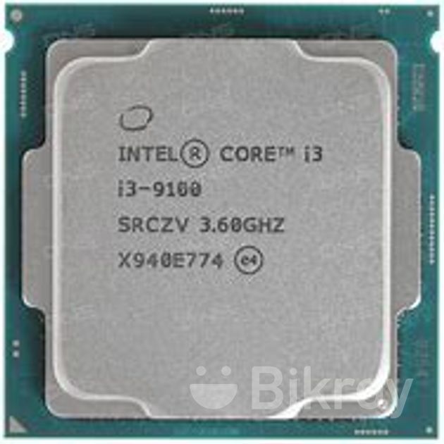 Core i3 9th Gen -9100 4-Core 3.6 GHz (4.2 Turbo) Processor বিক্রি | এলিফ্যান্ট রোড | Bikroy