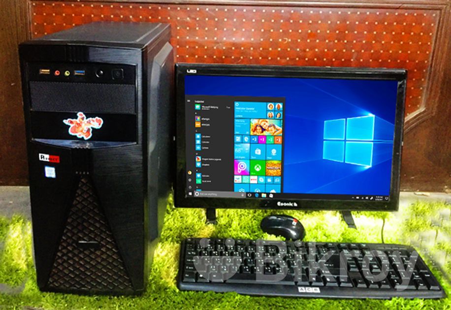 Core i3 Computer Full Setup/With 19 inch LED//// for Sale in Nattullabad | Bikroy