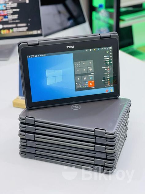 Dell 9th Gen 8gb Ram Touch Screen Display 360 degree rotated বিক্রি ...