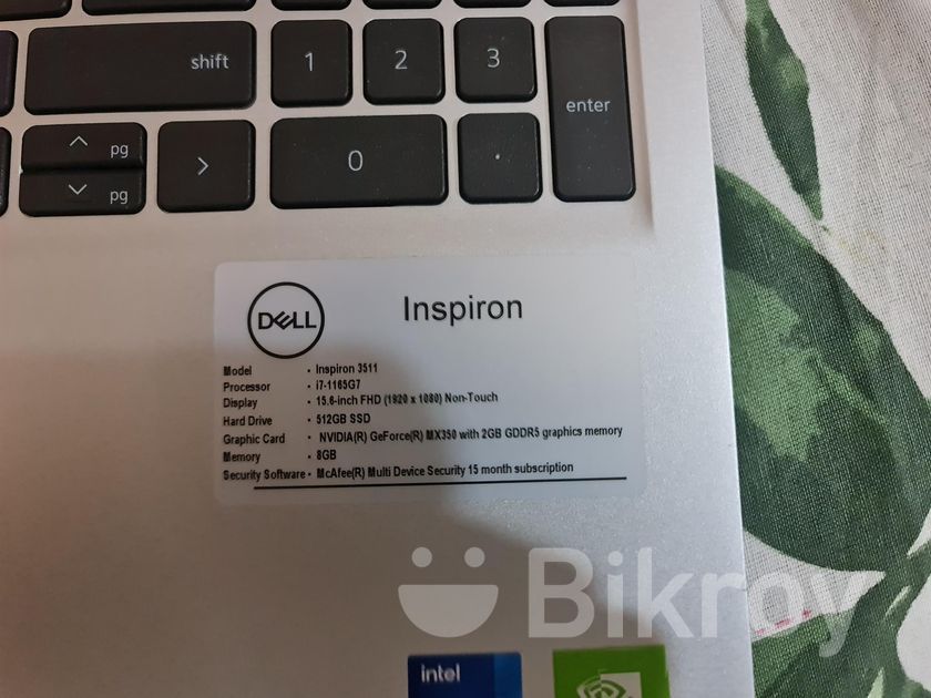 Dell Inspiron | 3511 i7 11G in Kishoreganj | Bikroy