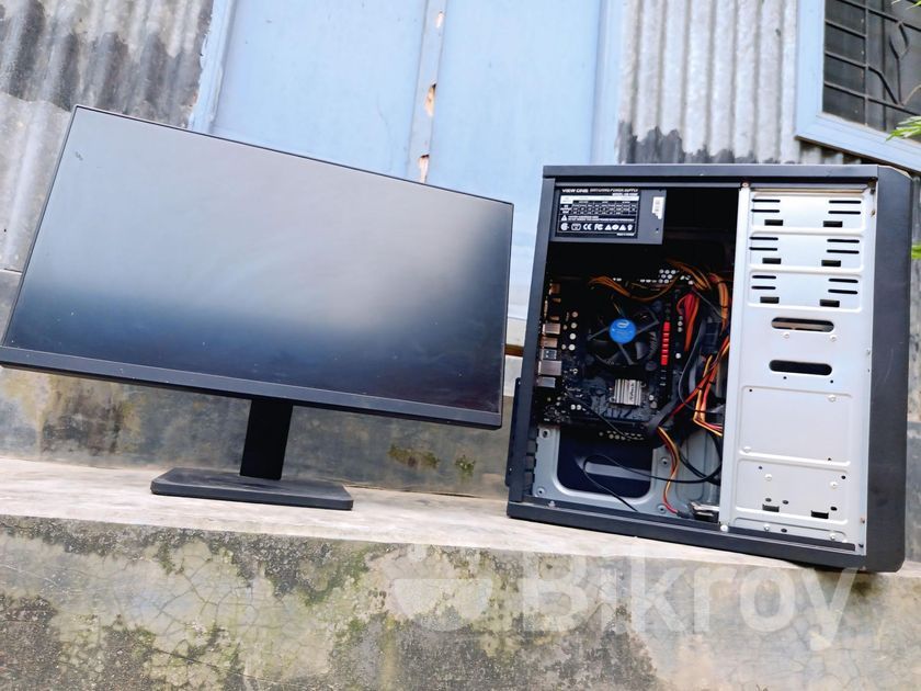 Desktop Computer with Monitor for Sale in Tangail | Bikroy