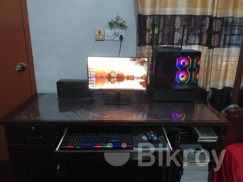 Desktop Pc Computer with Monitor Full Setup for Sale in Kushtia | Bikroy