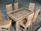 Segun Kather Dining Table And Chair for Sale in Mirpur | Bikroy