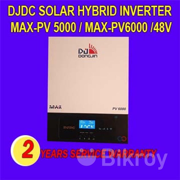 DJDC Solar Hybrid Inverter 3.5kw to 11kw for Sale in Mohammadpur | Bikroy