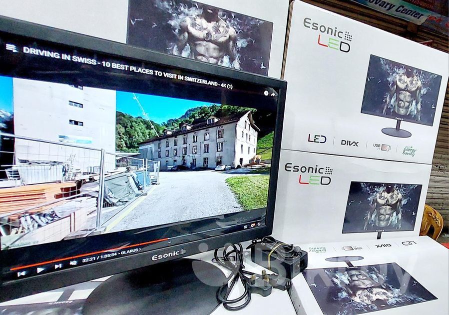 Eid Offer : Led Monitor Esonic 18" Full HD With Replacement Warranty ...