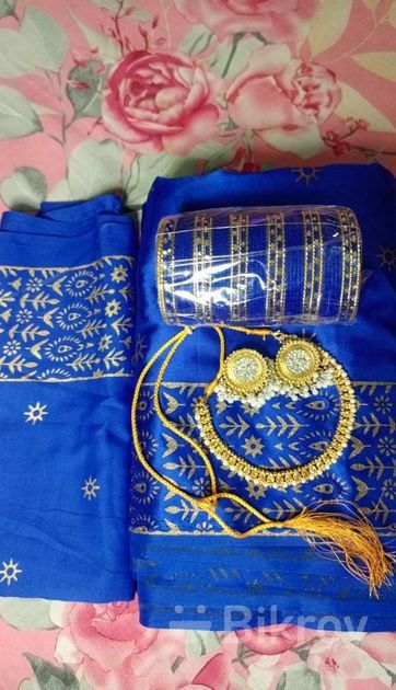 Fashionable Combo Set For Women, Soft Silk Saree Girls | Bikroy