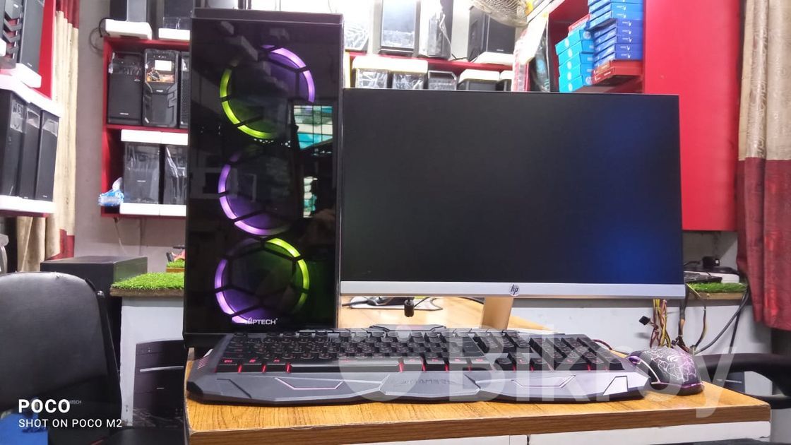 Flash Sale ! AMD Ryzen 5 পিসি 2000GB | 256GB 8GB RAM + Monitor 20"LED for Sale in Mirpur | Bikroy