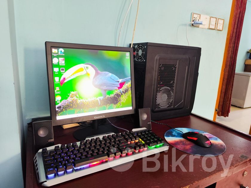 Full Set Desktop PC,i3 4th Gen,H81 NVme+16GB RAM+SSD 128 GB+HDD 320 GB ...