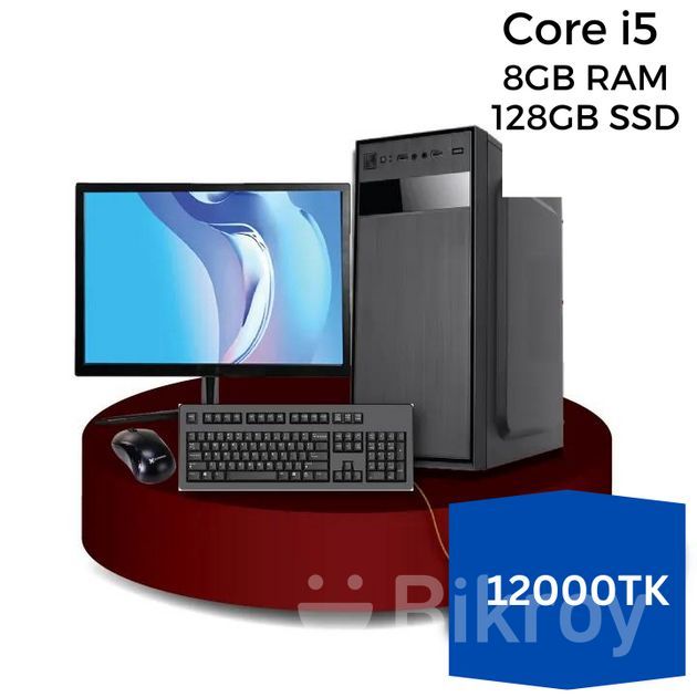 Full set PC Core i5 3043 8GB RAM 128GB SSD GIGASONIC 15inch in Mirpur ...