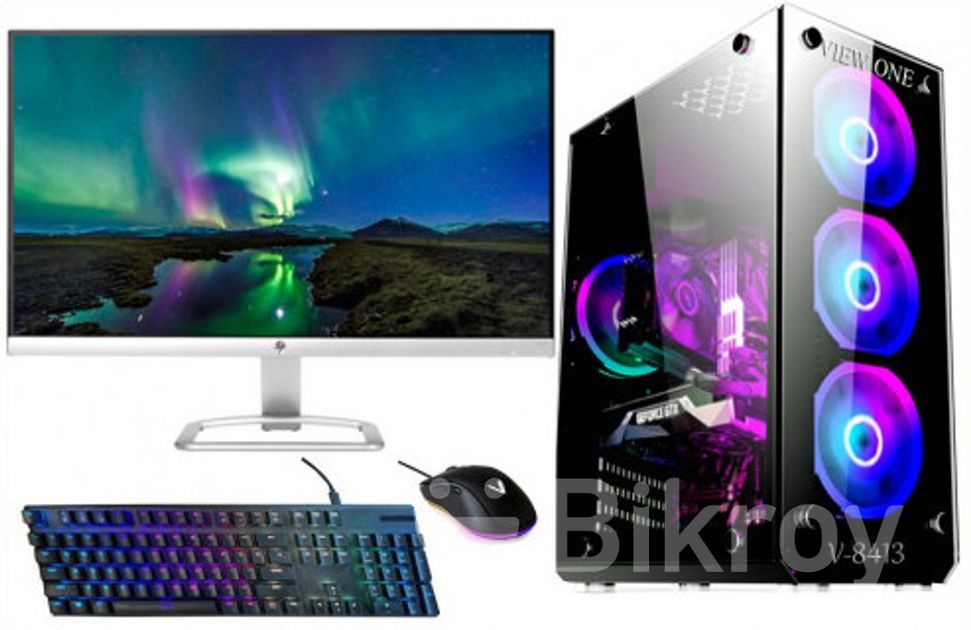 Gaming CORE I5.6gen+NEW 22 LED+SSD 120GB+RAM 8GBনতুন কম্পিউটার in ...