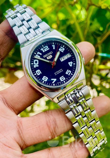 Gorgeous SEIKO 5 Royal Blue Numerical Automatic Watch for Sale in ...