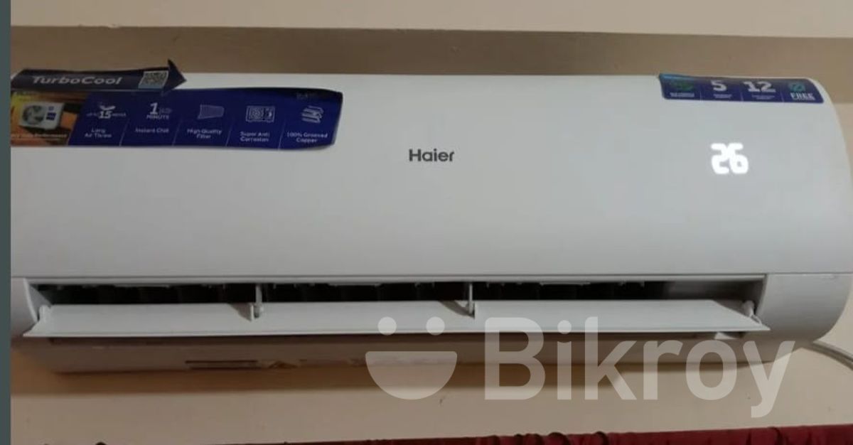 Haier 1.5 Ton TURBO COOL Non Inverter AC for Sale in Mirpur | Bikroy