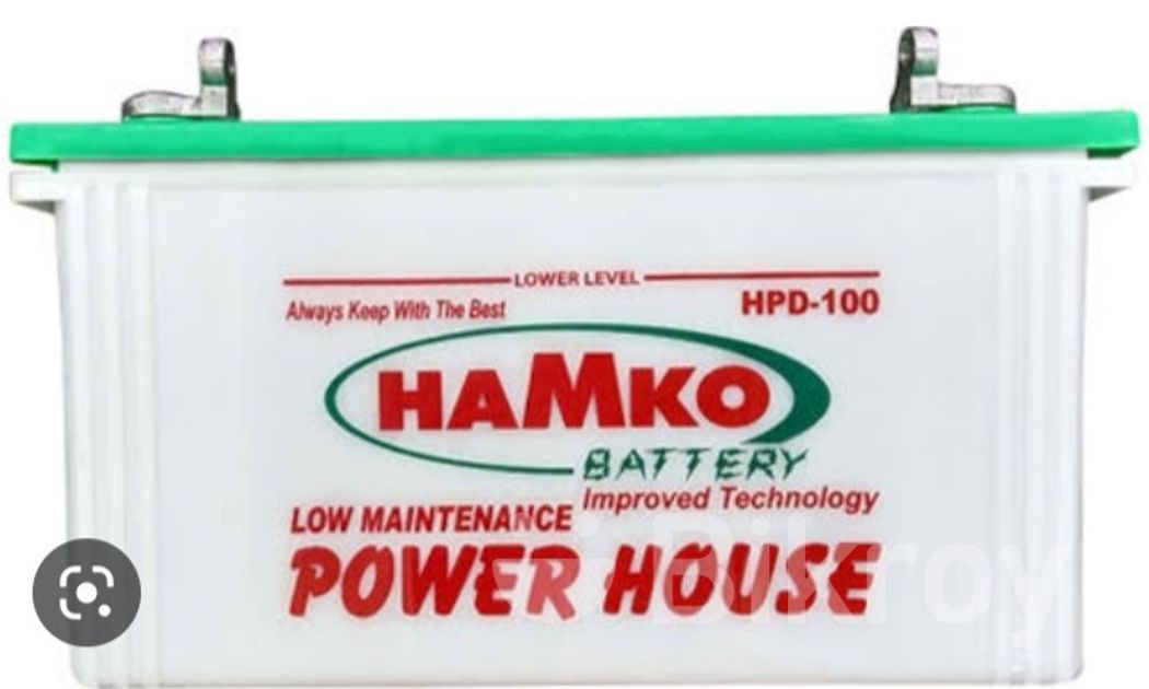 Hamko IPS Battery 100AH 12v (18month) New... in Amber Khana | Bikroy