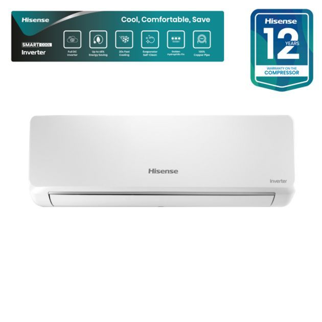 Hisense 1.5 Ton Smart Compact Inverter Ac for Sale in Oxygen | Bikroy