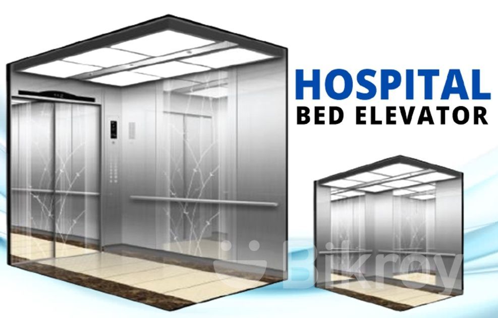 Hospital Lift / Elevator | 1000 kG - 12 Person Capacity , With ARD in ...