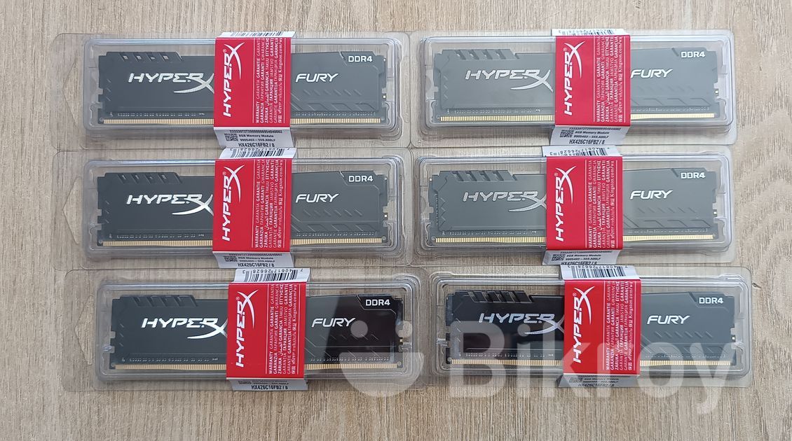 Hyperx Fury 8gb Ddr4 2666mhz Desktop Ram 3 Year Wty For Sale In