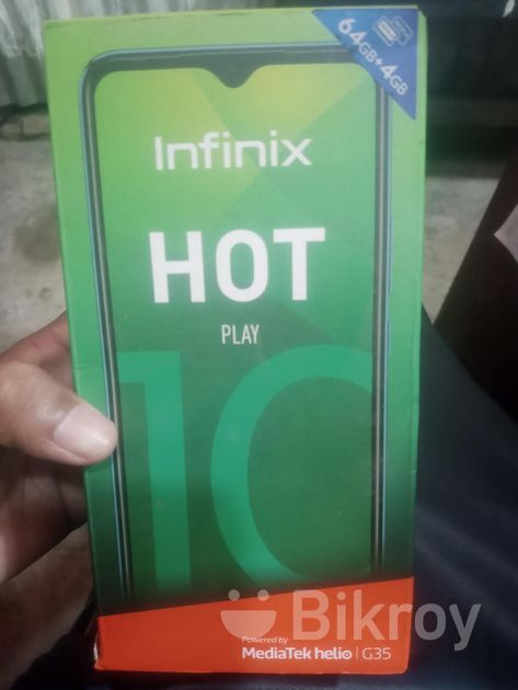 Infinix Hot 10 Play 4/64 (Used) for Sale in Kishoreganj | Bikroy
