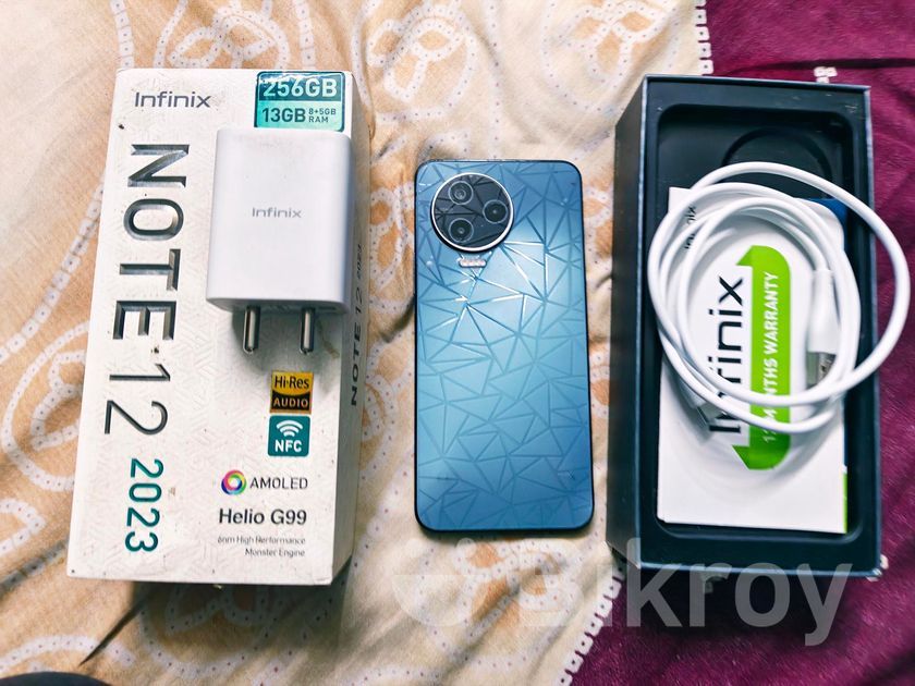 Infinix Note 12 (8/256) (Used) for Sale in Naumahal | Bikroy
