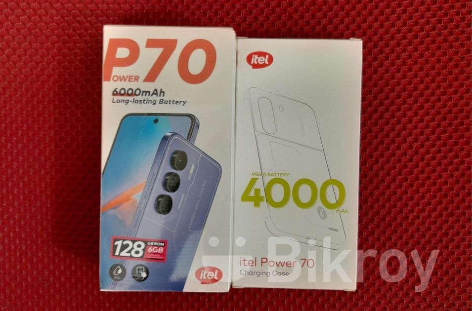 Itel P70, 6/128 PowerBank (New) for Sale in Shyamoli | Bikroy