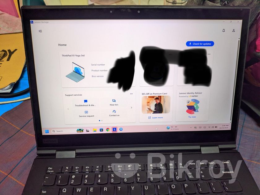 Lenovo Thinkpad X1 Yoga 3 for Sale in Aftab nagar | Bikroy