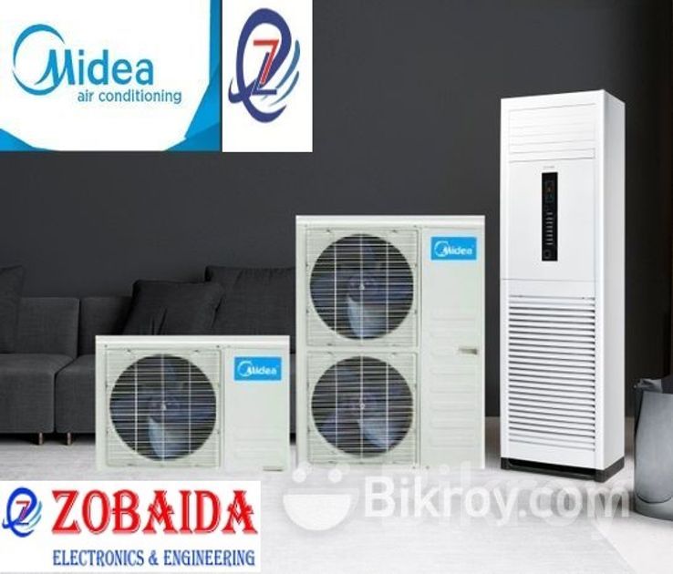 MIDEA 4.0 TON FLOOR STAND TYPE AC Available here 48000 BTU in Khilgaon ...