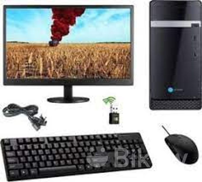 Monitor Hp/core I3-6th Gen 20"led;ssd 512gb Ram.8gb/computer Pc for ...