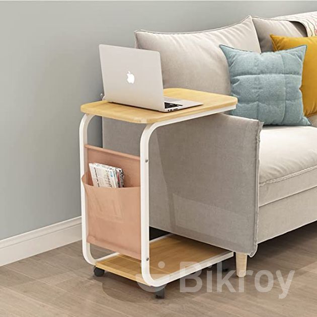 Multipurpose Portable Laptop Study Table Desk with Caster Wheels in ...