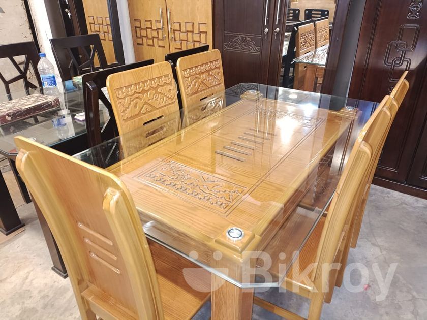 NEW CANADIAN OAK DAINING. M # 662 বিক্রি in মিরপুর | Bikroy