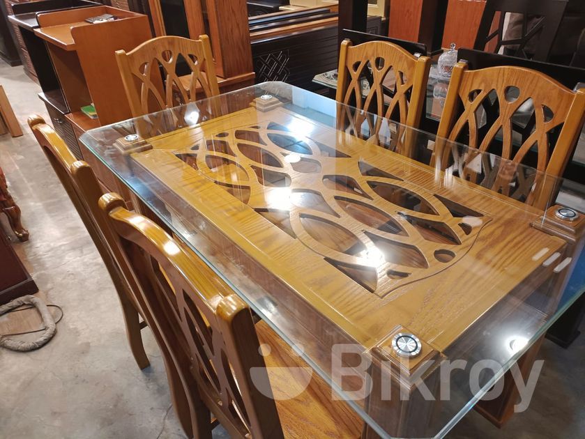 NEW CANADIAN OAK DAINING SET. M # 255 for Sale in Mirpur | Bikroy